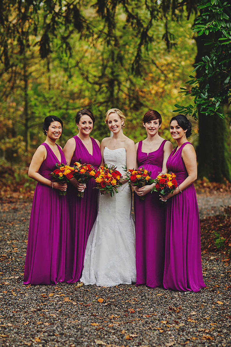 Choosing The Colour Palette For Your Bridesmaid Dresses DKPHOTO